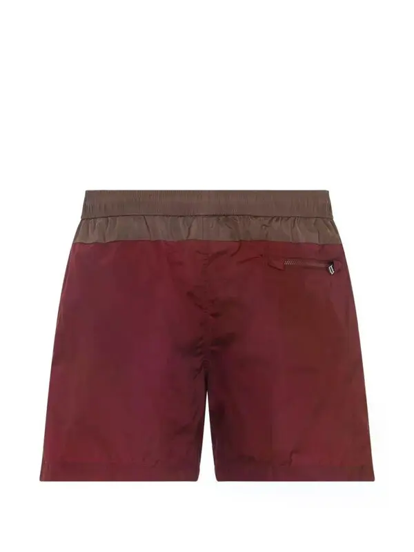 Moncler Drawstring Swim Shorts - Red
