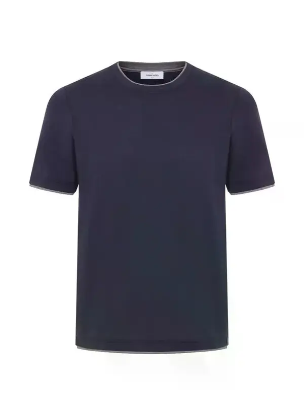 GRAN SASSO Short-sleeved T-shirt - Blue