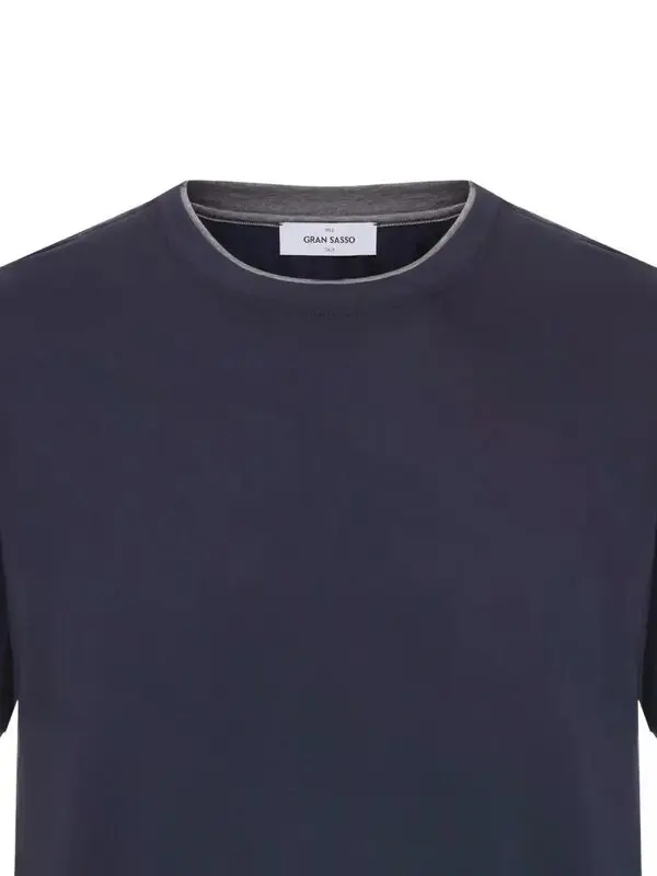 GRAN SASSO Short-sleeved T-shirt - Blue