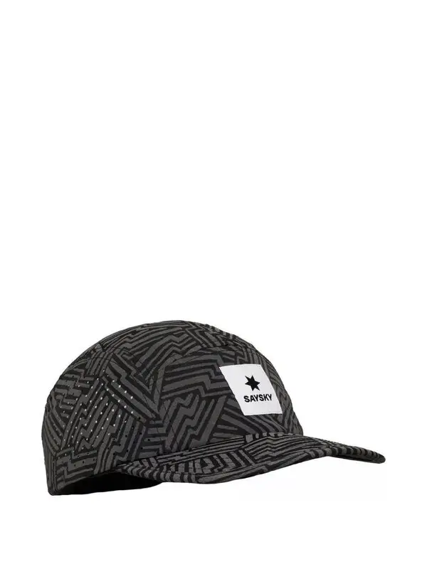 SAYSKY Graphic Print Cap - Black