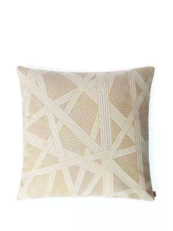 Missoni Nastri Geometric Cushion - Neutrals