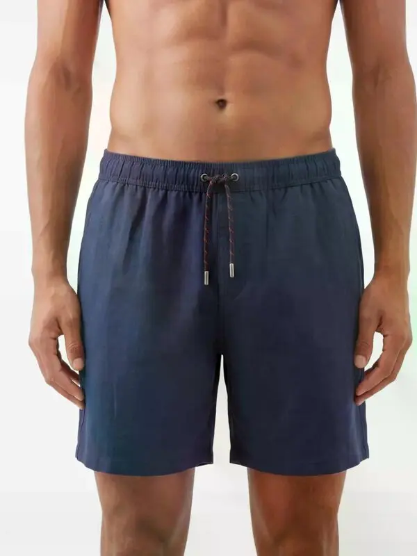 Sease Drawstring Swim Shorts - Blue