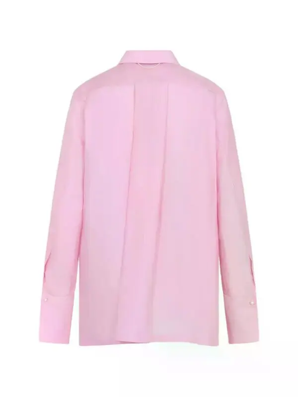 Carven Button-up Silk Shirt