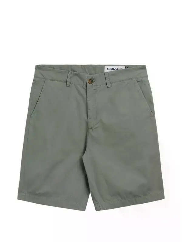 SEBAGO Button-fastening Chino Shorts - Green