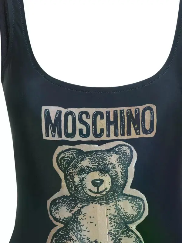 Moschino Bear-print Swimsuit