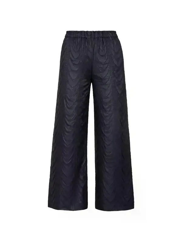 MEIMEIJ Patterned Trousers - Blue