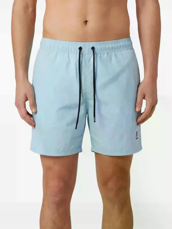 K-WAY Le Vrai Olivier Swim Shorts - Blue