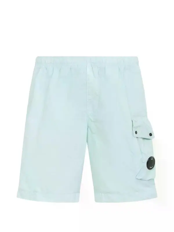 C.P. COMPANY Lens-detail Swim Shorts - Blue
