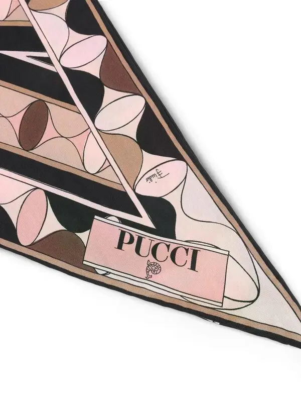 Emilio Pucci Printed Silk Scarf