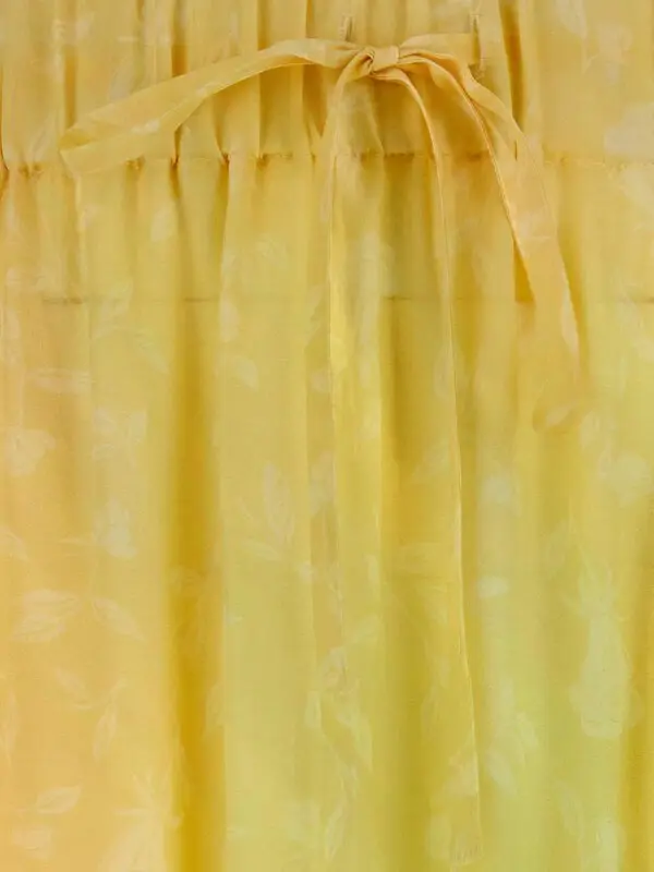 GRIFONI Floral-print Midi Skirt