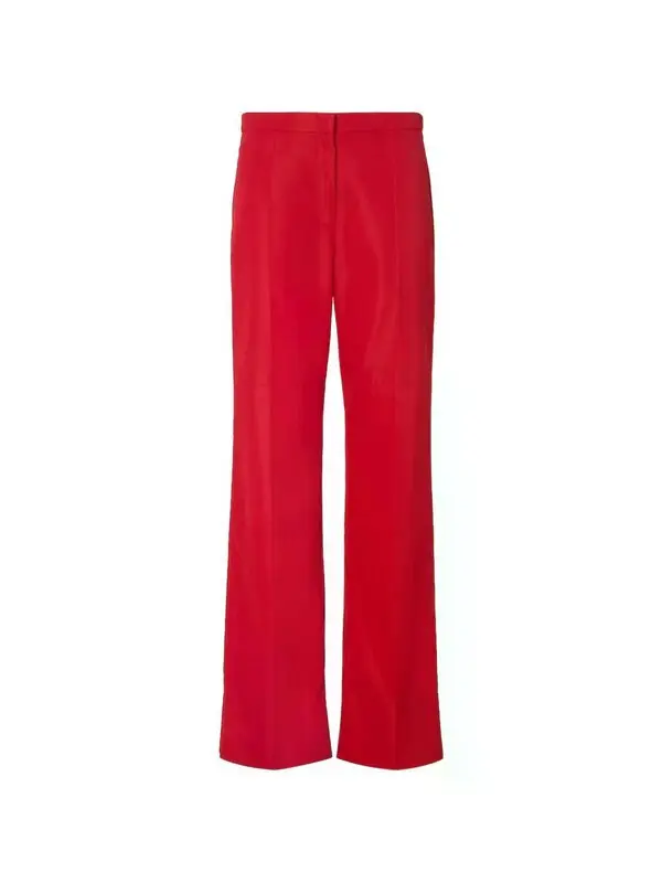 Fendi Logo-detail Trousers - Red