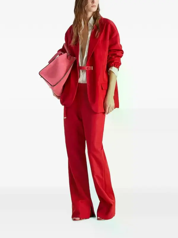 Fendi Logo-detail Trousers