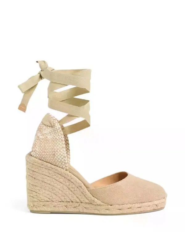 CastaÑer Carina Tie-ankle Espadrilles - Neutrals