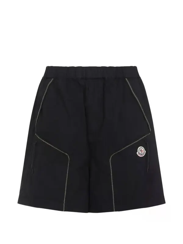 Moncler Zip-fastening Shorts - Black