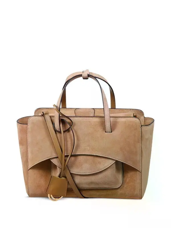 HIDESINS Flap Pocket Tote Bag - Neutrals