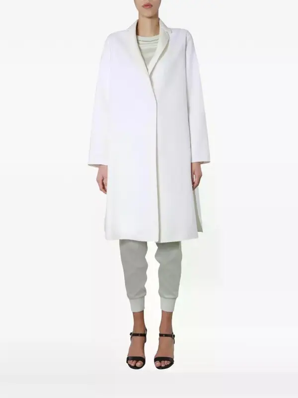 Fabiana Filippi Notched-lapel Coat - White