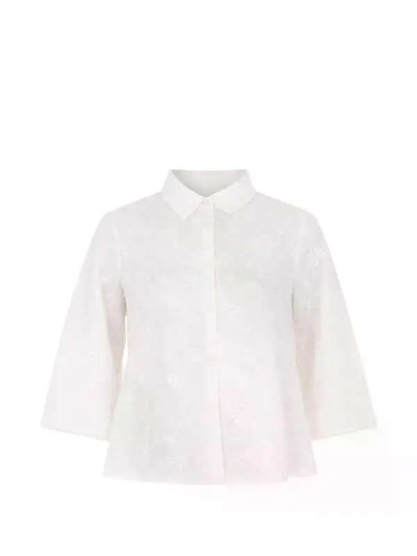Marella Floral Shirt - White