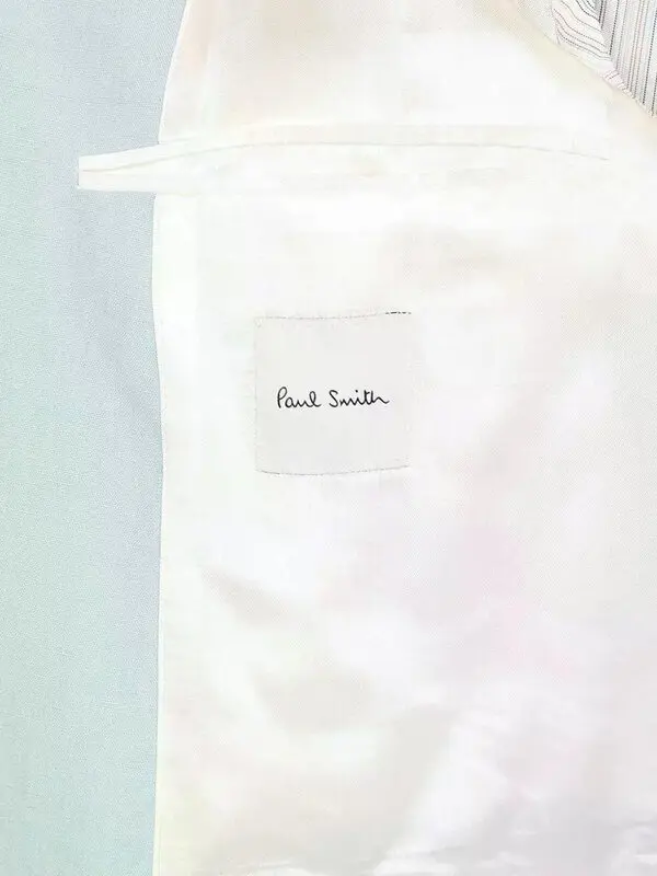 Paul Smith Single-breasted Linen Blazer
