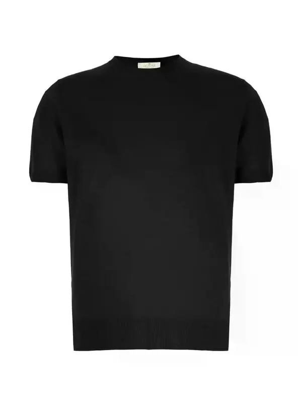 PANICALE Short-sleeve Silk T-shirt