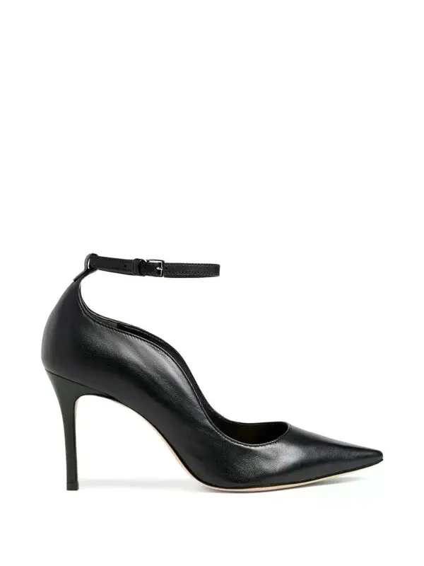 Cinq À Sept Riley Ankle-strap Pointed Pumps - Black