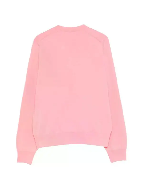 Comme Des Garçons Crewneck Sweater - Pink