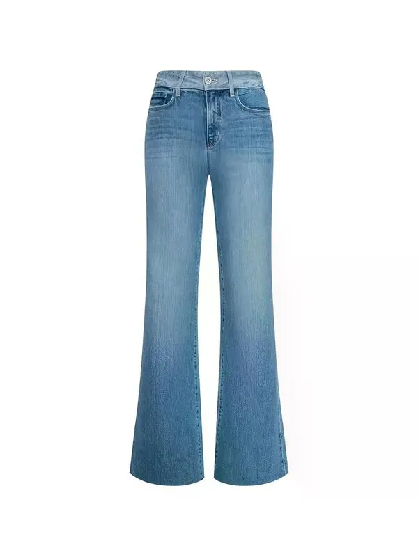 L'Agence Louane Wide Leg Flare Jeans
