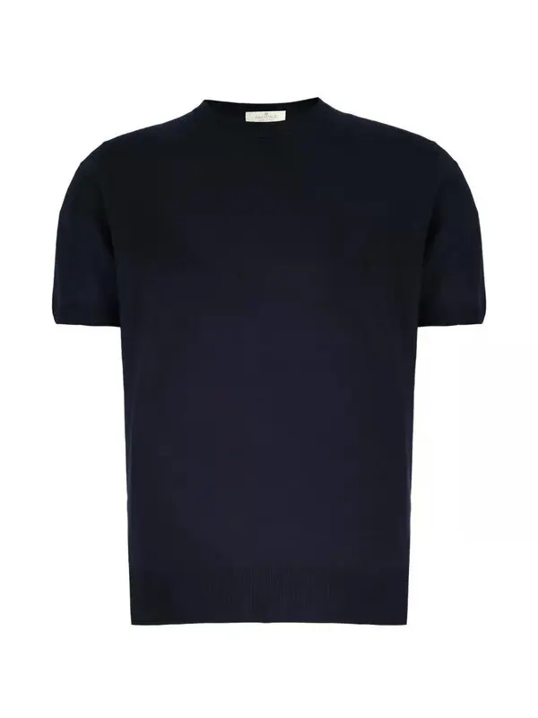 PANICALE Short-sleeve Silk T-shirt