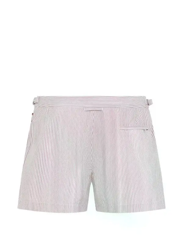 Orlebar Brown Setter Striped Swim Shorts - Red