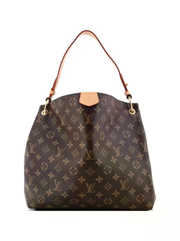 LOUIS VUITTON Graceful Handbag Monogram Canvas Pm - Brown