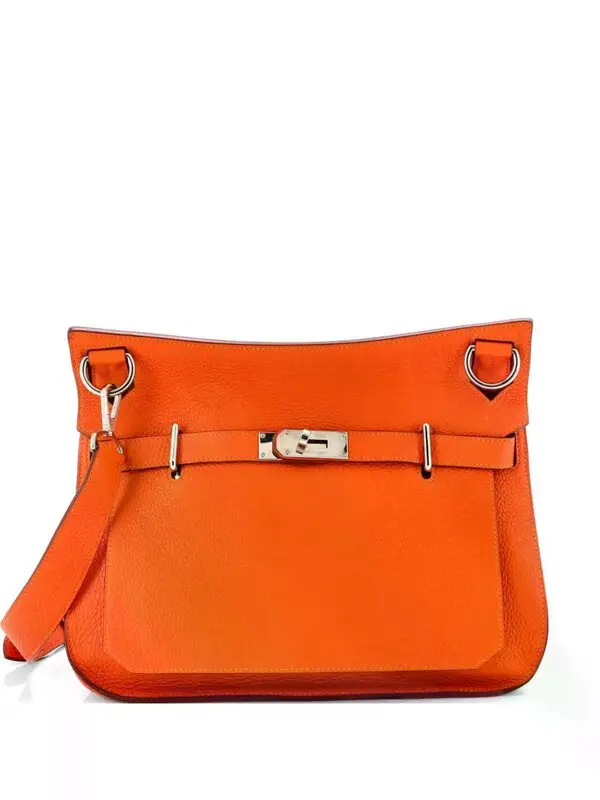 Hermès Jypsiere Clemence 34 Crossbody Bag - Orange