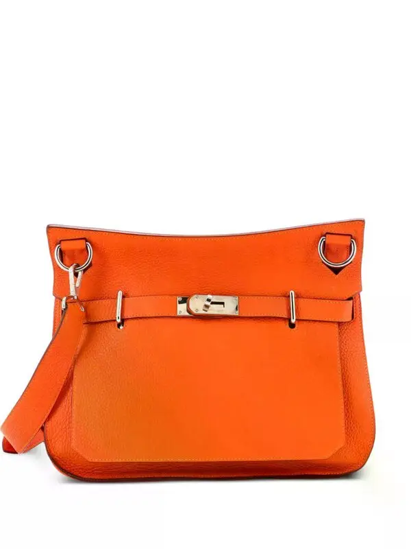 Hermès Jypsiere Clemence 34 Crossbody Bag - Orange