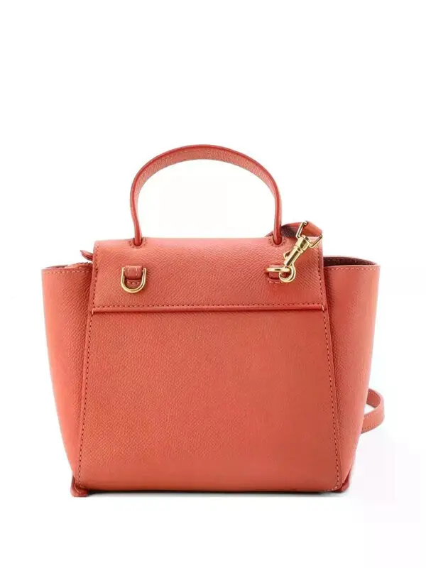 Celine Belt Bag Textured Leather Pico Shoulder Bag - Pink