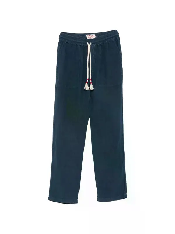 MC2 SAINT BARTH Drawstring Trousers - Blue