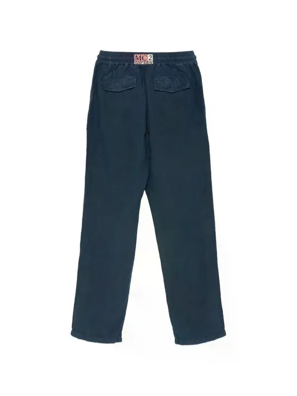 MC2 SAINT BARTH Drawstring Trousers - Blue