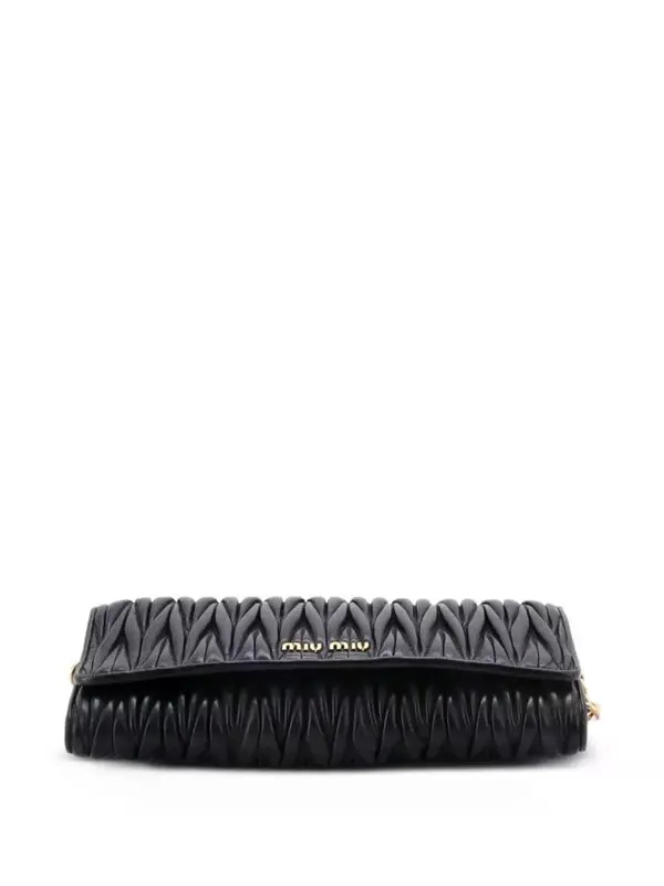 Miu Miu Flap Matelasse Leather Small Crossbody Bag