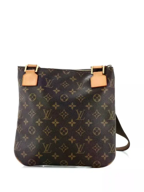 LOUIS VUITTON Bosphore Pochette Monogram Canvas Crossbody Bag - Brown