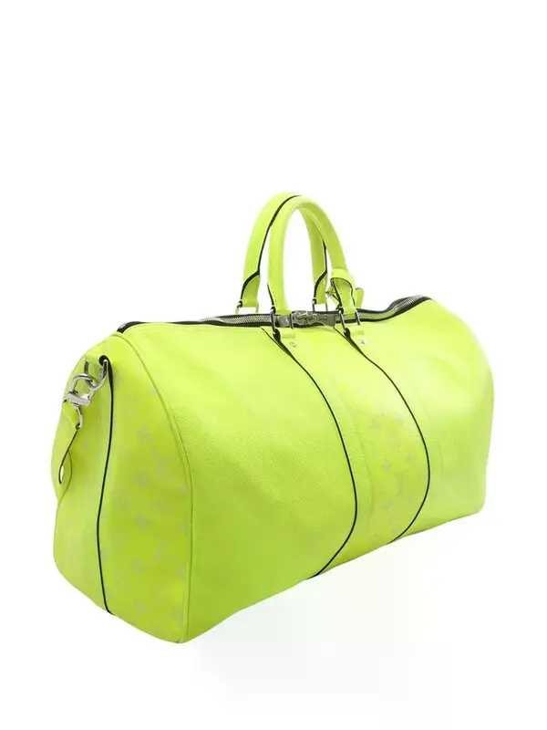 LOUIS VUITTON Taigarama Keepall Bandoulière 50 Travel Bag - Green