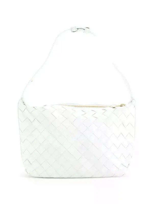 Bottega Veneta Wallace Intrecciato Nappa Mini Shoulder Bag - Green
