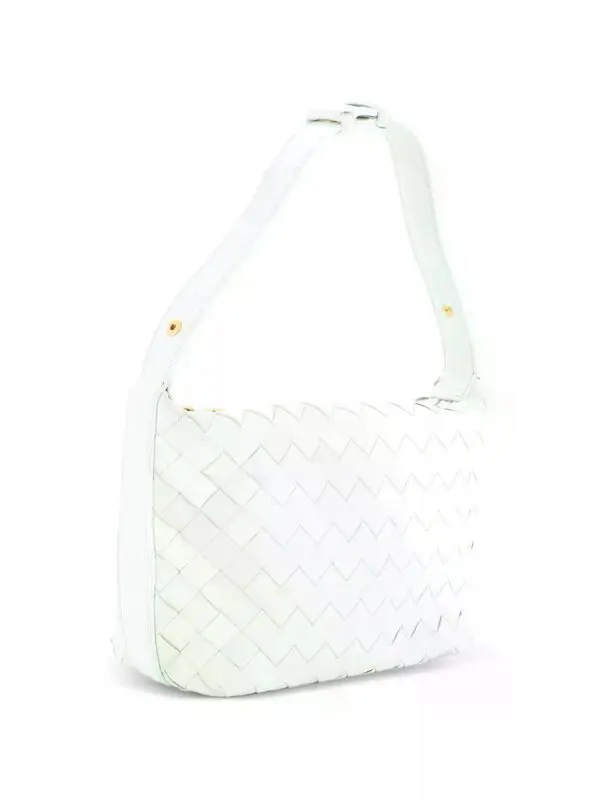 Bottega Veneta Wallace Intrecciato Nappa Mini Shoulder Bag - Green