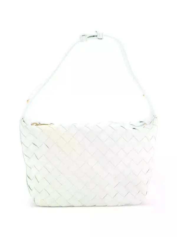 Bottega Veneta Wallace Intrecciato Nappa Mini Shoulder Bag - Green