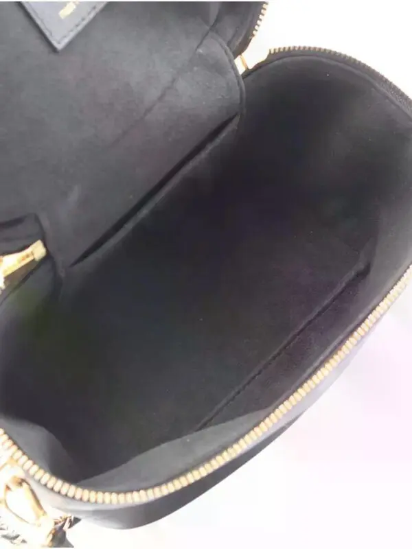 LOUIS VUITTON Monogram Ink Vanity Pm Satchel - Black