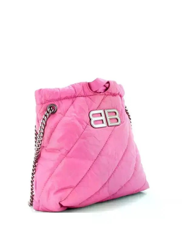 Balenciaga Crush Chain Xs Tote Bag - Pink