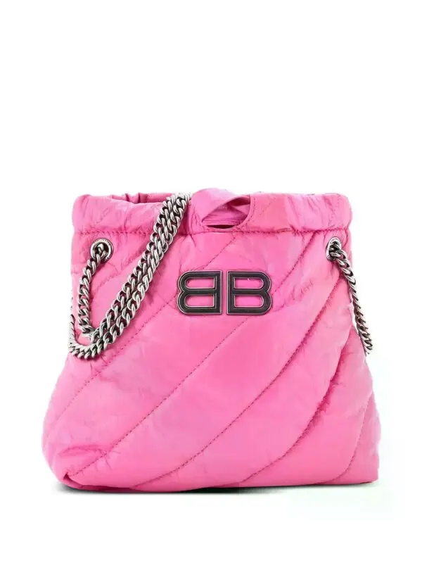 Balenciaga Crush Chain Xs Tote Bag - Pink