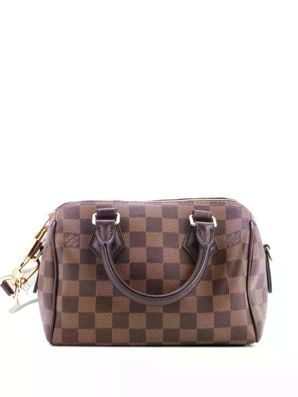 LOUIS VUITTON Speedy Bandouliere 20 Satchel - Brown
