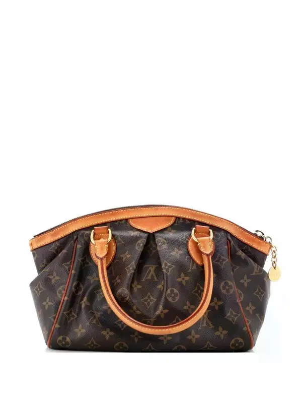 LOUIS VUITTON Tivoli Handbag Monogram Canvas Pm Satchel - Brown