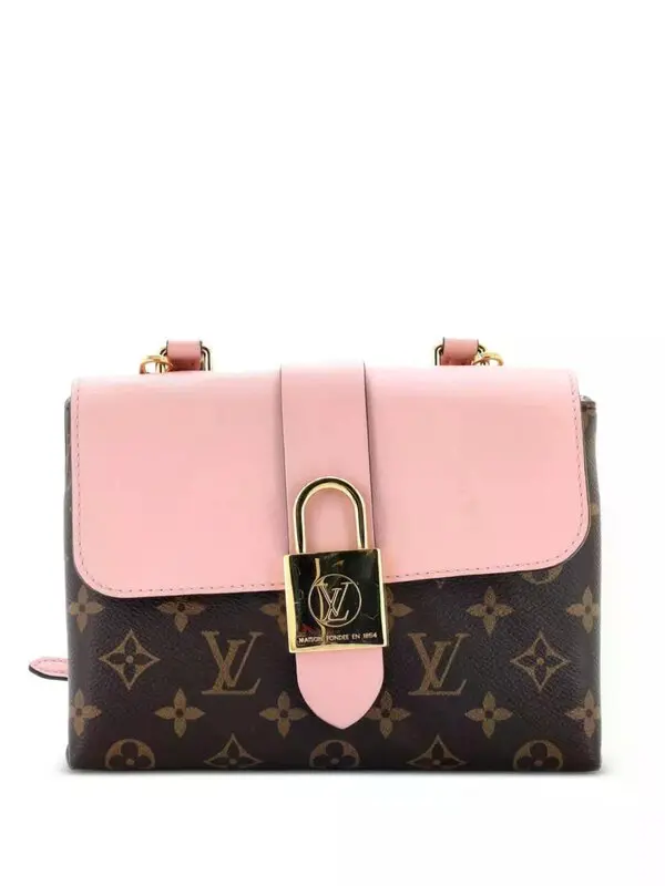 LOUIS VUITTON Locky Bb Monogram Satchel - Brown