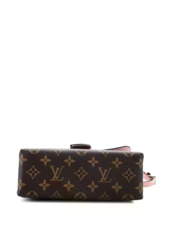 LOUIS VUITTON Locky Bb Monogram Satchel - Brown