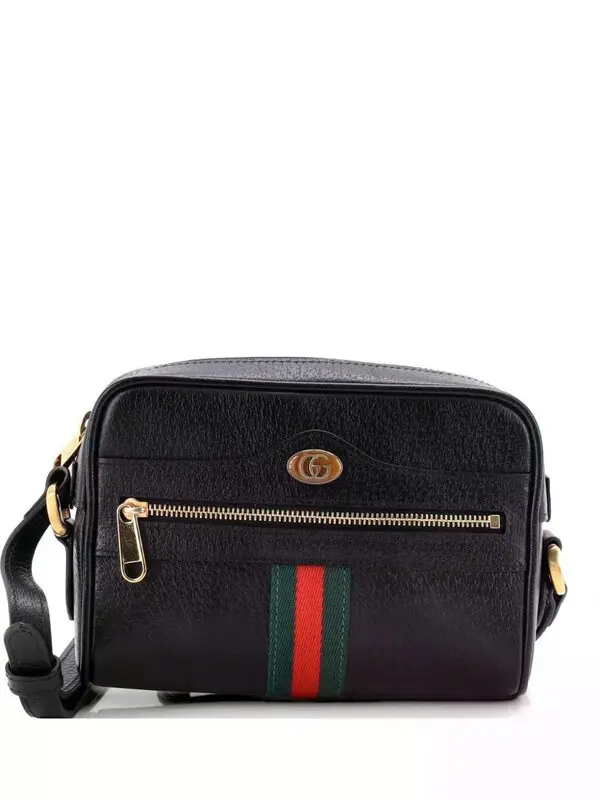Gucci Ophidia Mini Shoulder Bag - Black