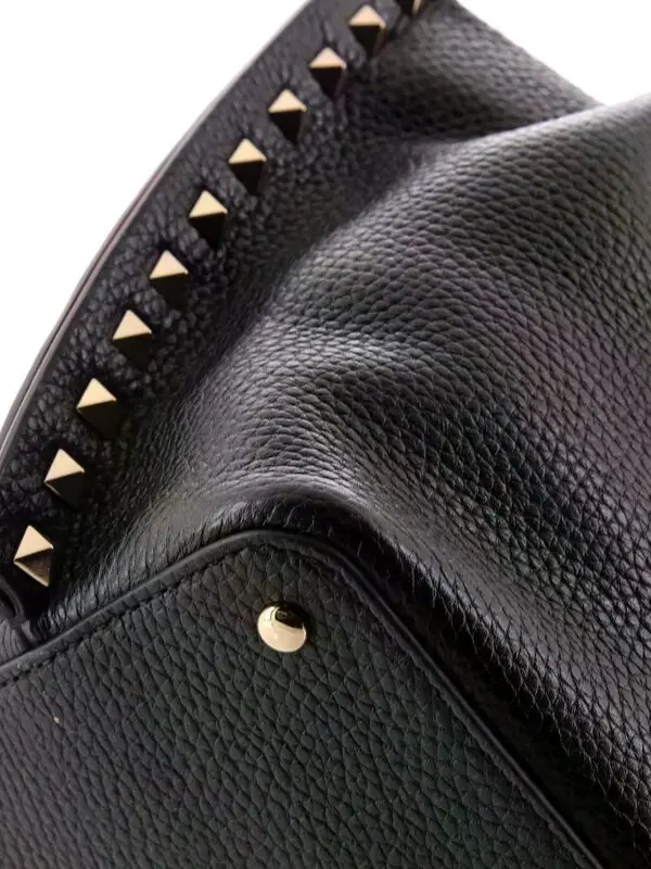 Valentino Garavani Rockstud Convertible Mini Tote Bag - Black