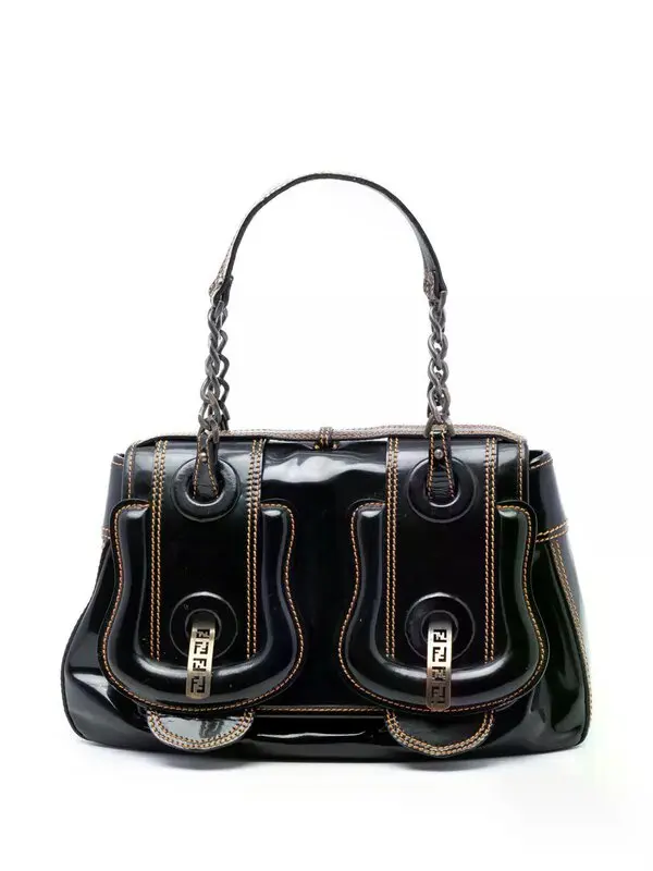 Fendi 2000-2010 Medium B Bag - Black